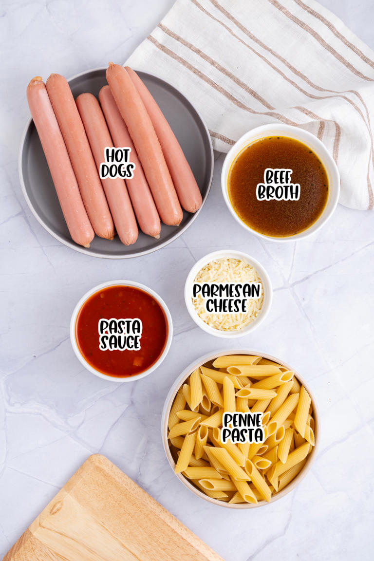Hot Dog Pasta