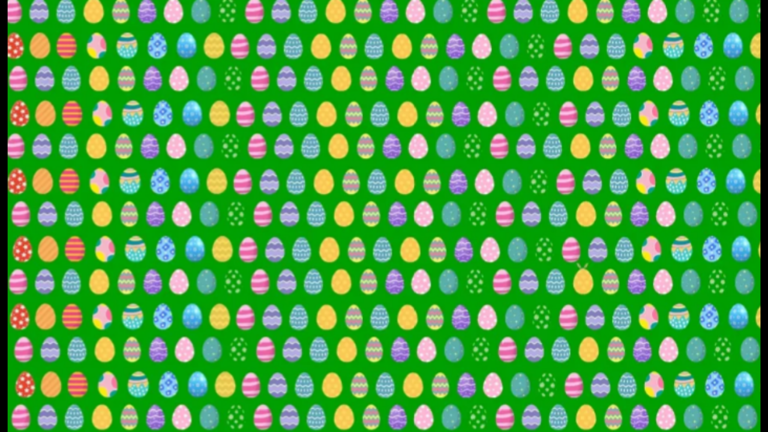 Optical Illusion: Spot The Bunny, Among All The Easter Eggs!
