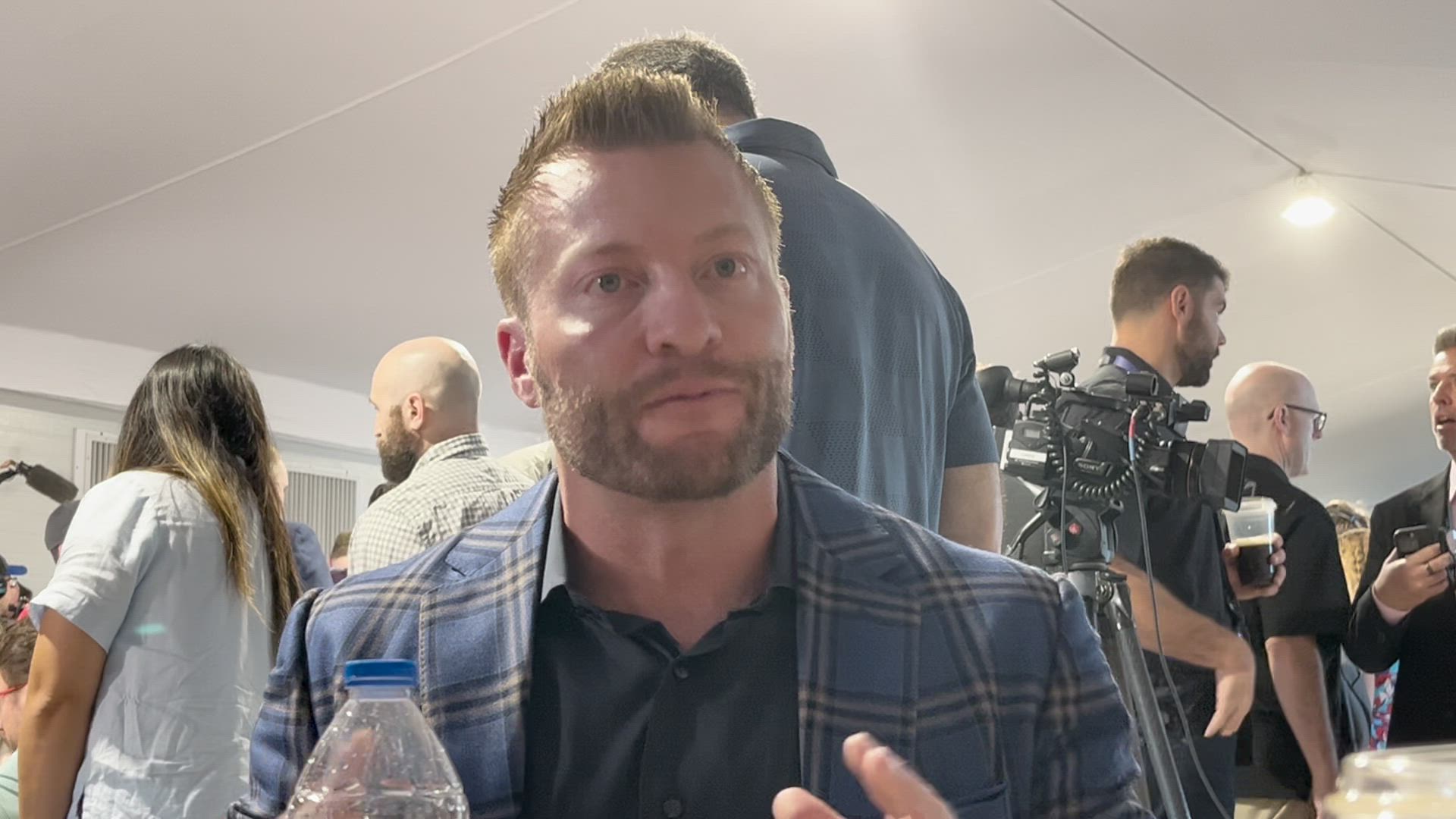 WATCH: Sean McVay on Liam Coen