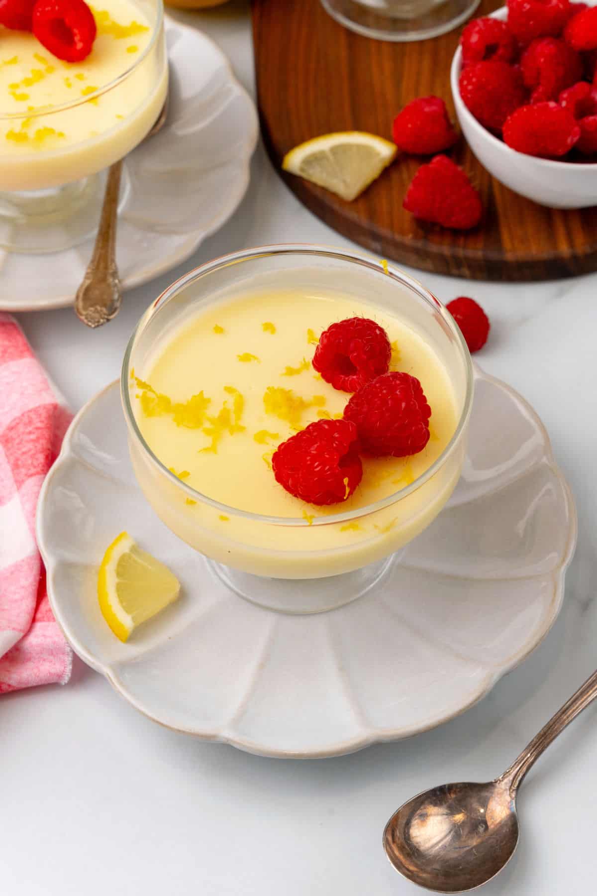 Cool and Creamy Lemon Posset