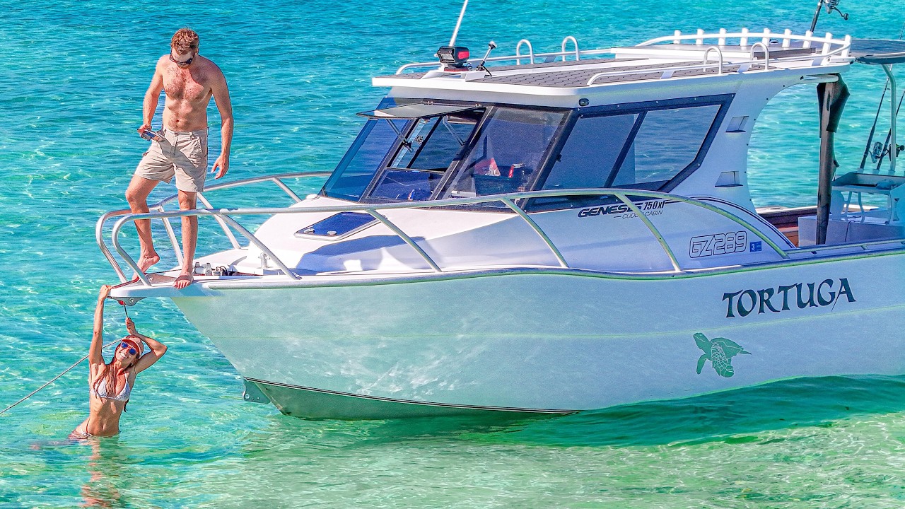 Our New Home on the Ocean – Full Boat Tour!