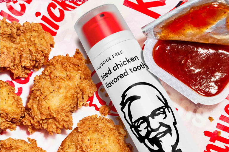 KFC’s Fried Chicken Toothpaste Is Real, and We Have Questions