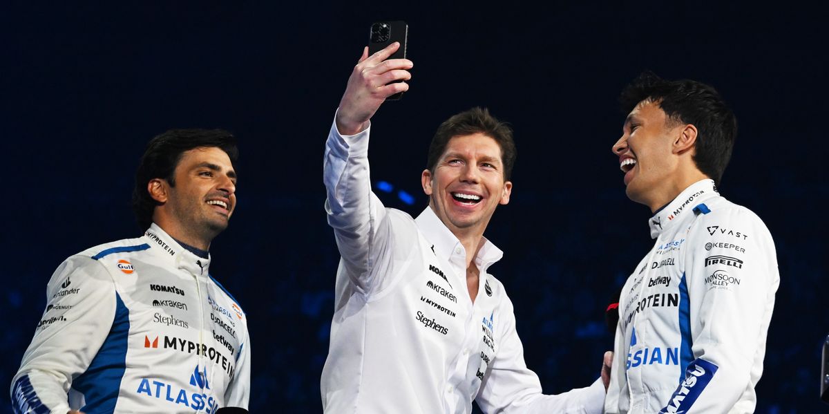 James Vowles se llevaría a Carlos Sainz y Alex Albon a una isla ...