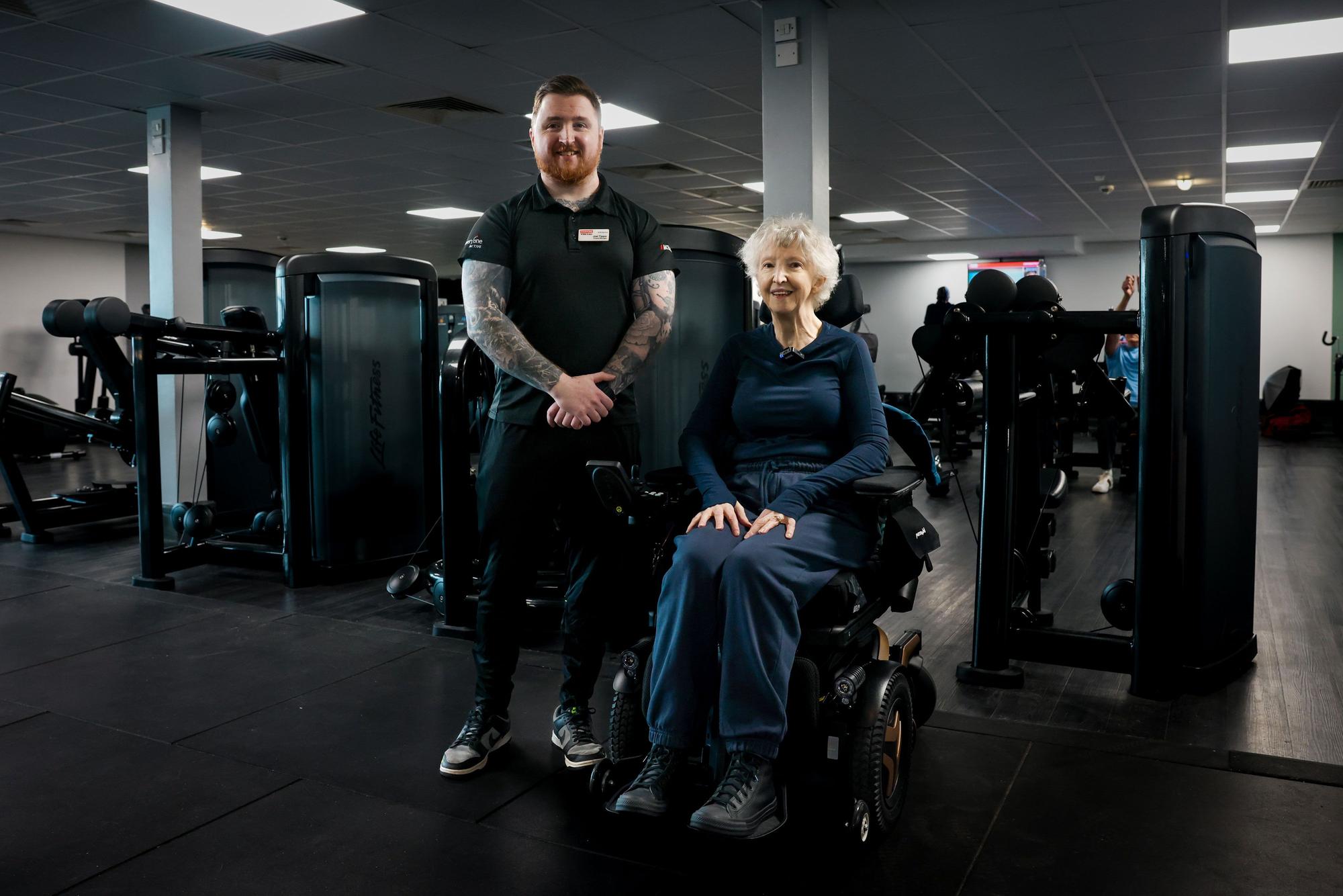 Inspiring 70-year-old Tanya celebrates her journey from wheelchair to ...