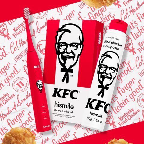 KFC’s Fried Chicken Toothpaste Is Real, and We Have Questions