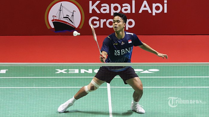 Absen hingga Indonesia Open 2025 akibat Cedera,Ranking BWF Ginting Aman sampai Juni