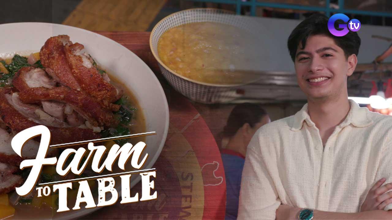 Anjay Anson and his wish-granted CRISPY PATA! Farm To Table