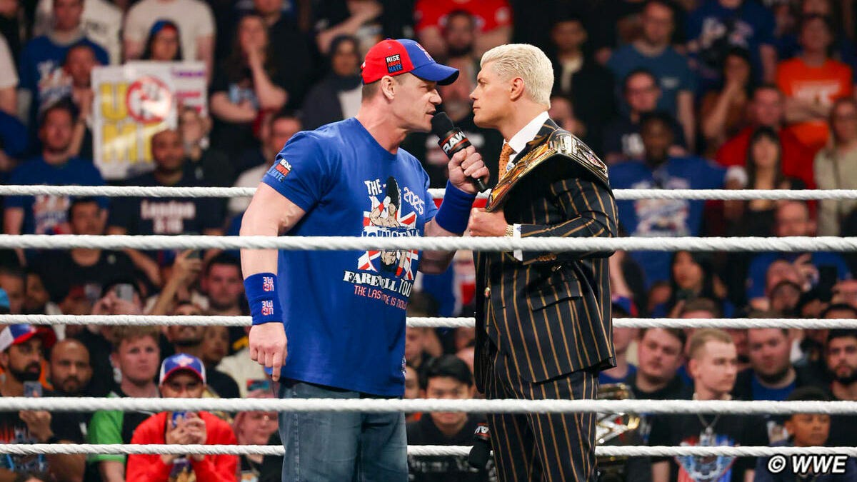 WWE Raw takeaways: John Cena, Cody Rhodes get intense on the mic, IYO ...