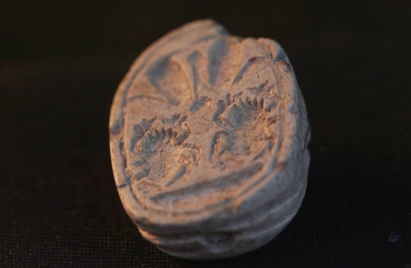 Tiny hands, ancient find: Israeli toddler uncovers 3,800-year-old scarab