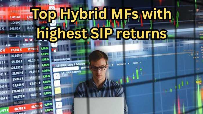 Top Hybrid MFs with highest SIP returns: Rs 1 lakh one-time investment ...