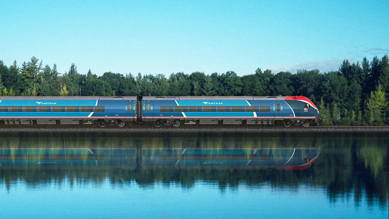 Amtrak is rolling out new trains with bigger windows, comfier seats ...
