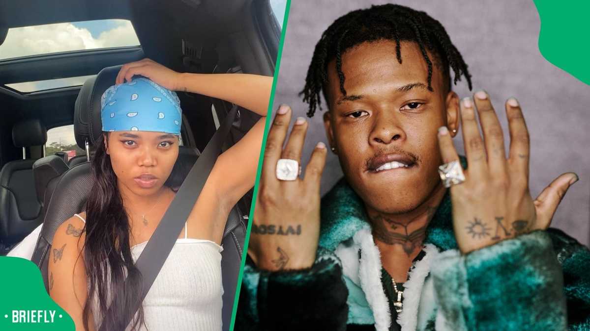 Nasty C's baby mama Sammie Heavens drops first rap song, Mzansi shares ...