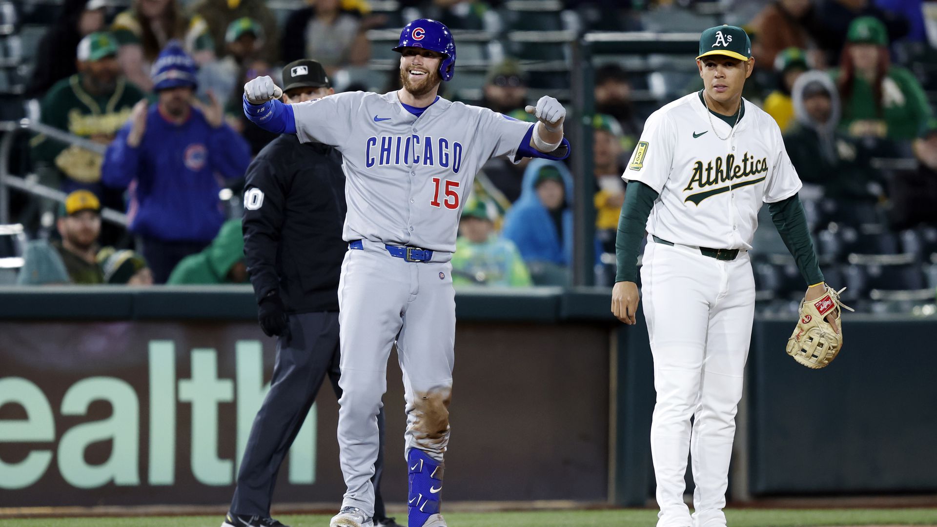 Cubs 18, Athletics 3: Carson Kelly hits for the cycle in a blowout win