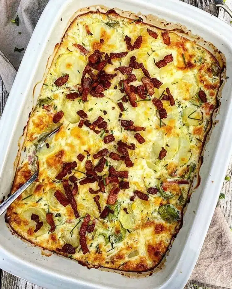 This Creamy One-Pot Potato Casserole with Ham and Bacon Is the Ultimate ...