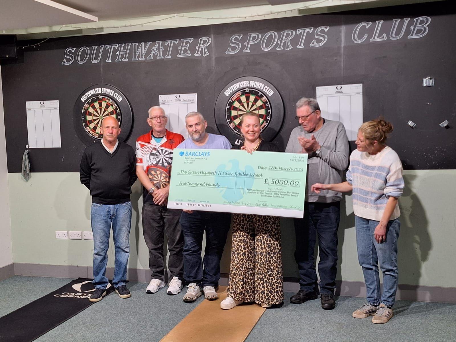 Southwater Club are winners of Horsham 5s Dart League
