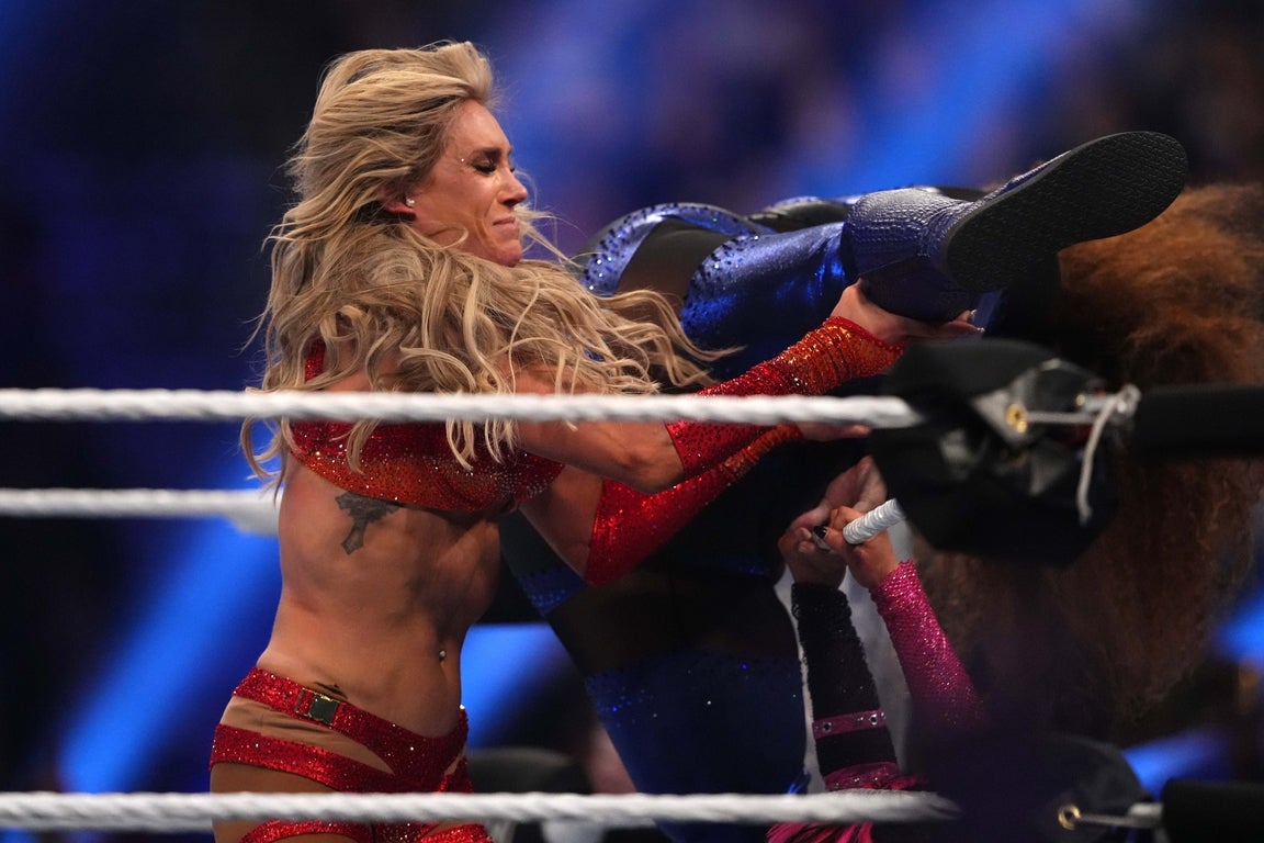 Vivid visuals showcase the stunning women of WWE