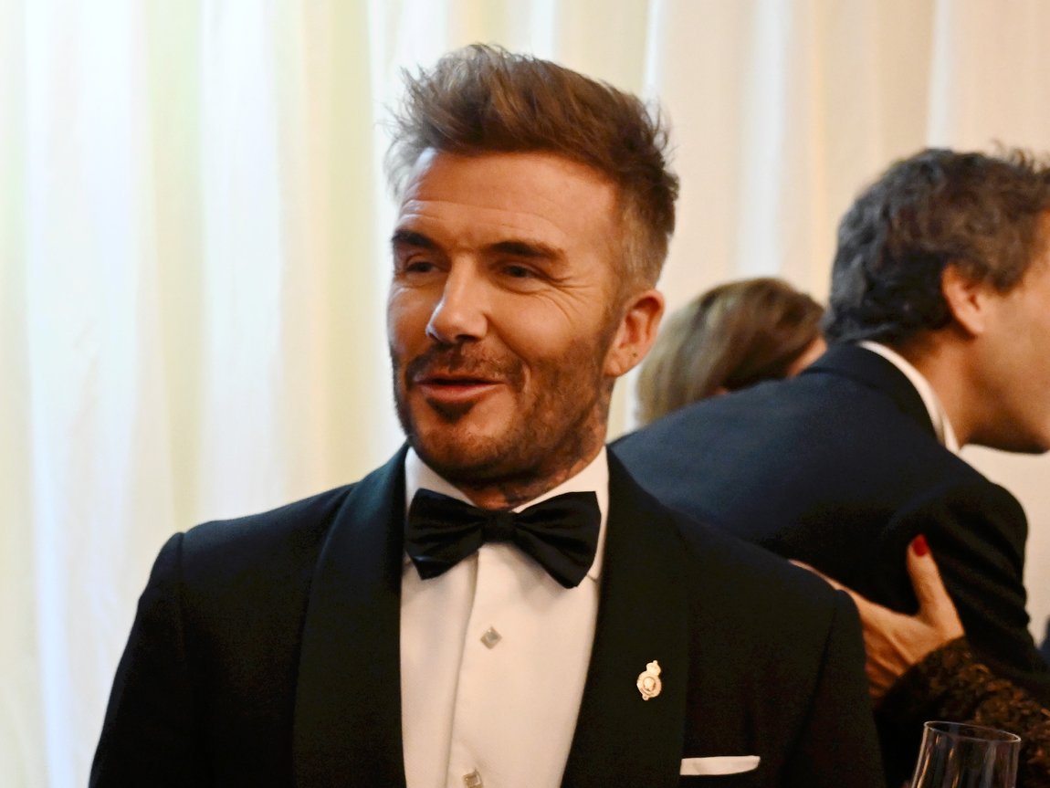 David Beckham celebrates his 50th - a month too early