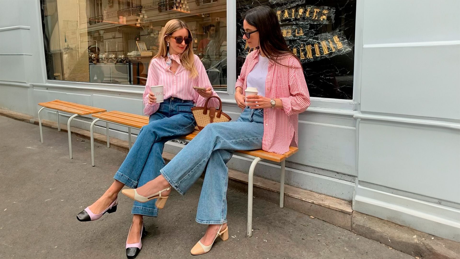 Vaqueros con tacón sensato, el combo de las expertas para alargar las ...