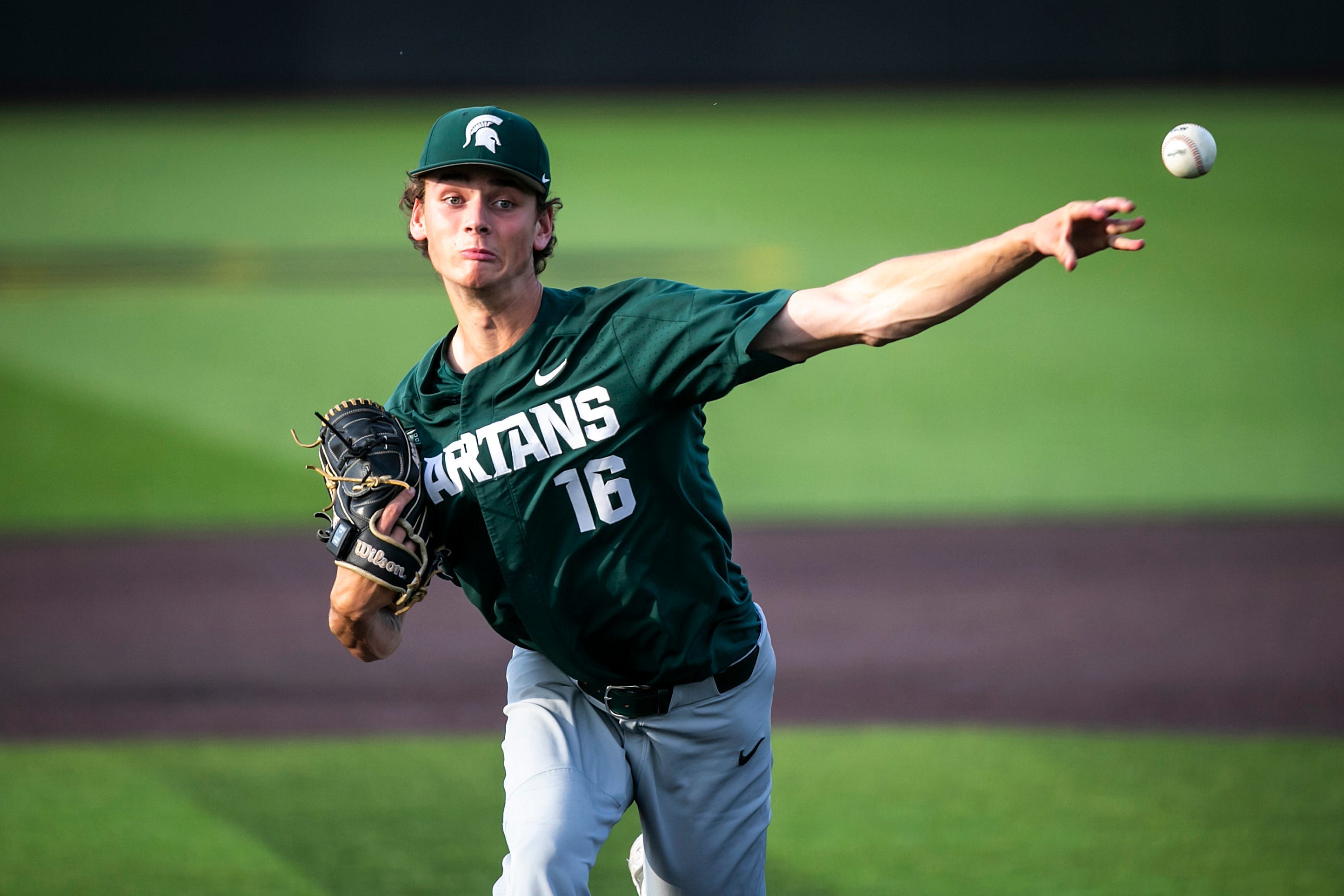 Michigan State star pitcher a top-5 ERA leader in America