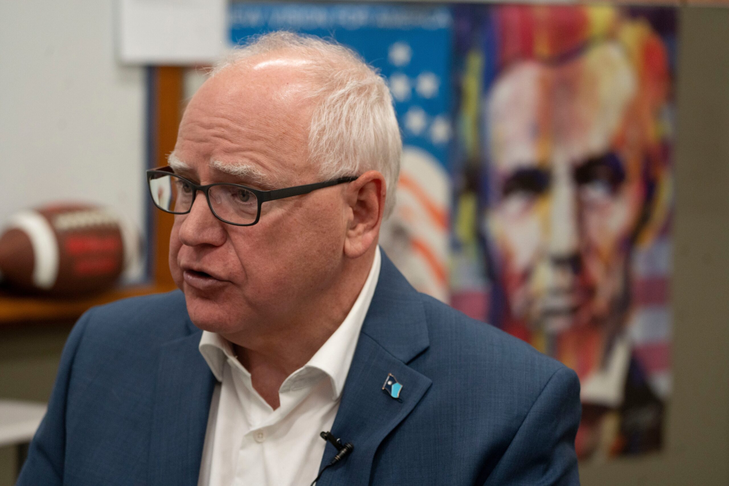 'Fake town halls': Tim Walz accused of denying entry