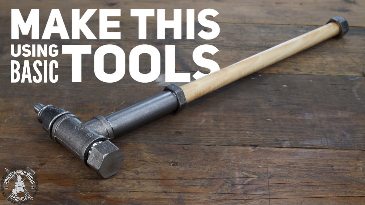 Medieval Spiked WarHammer Build - Using Basic Tools