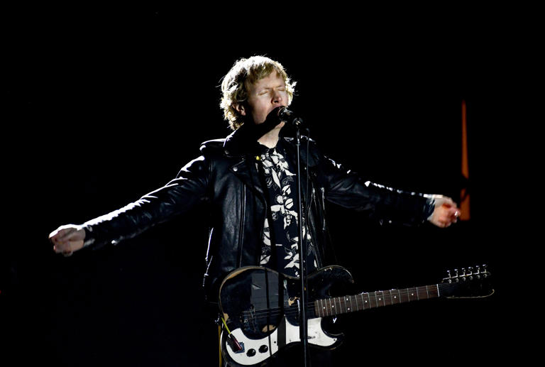Beck performs in Des Moines this summer, backed by the Des Moines Symphony