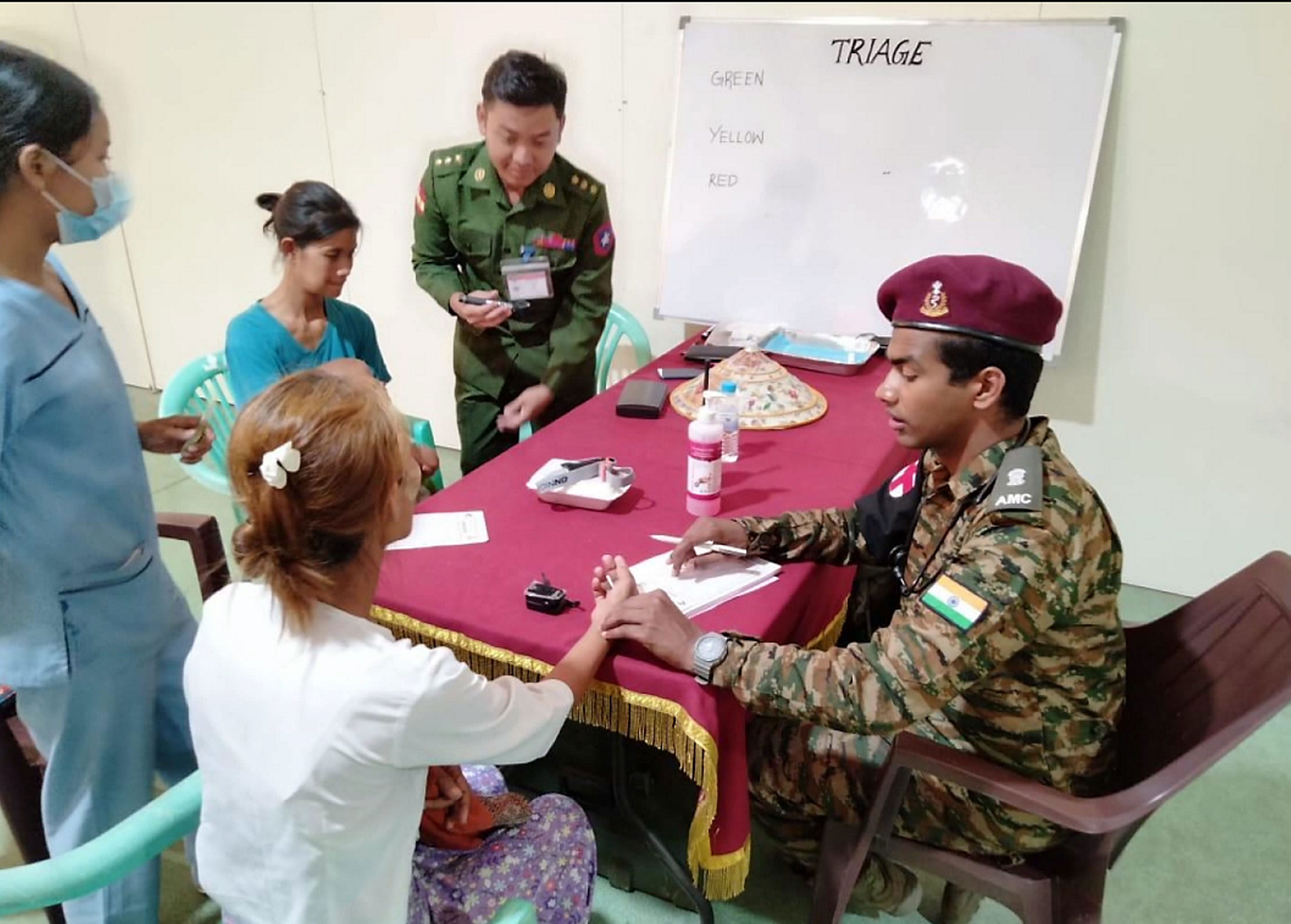 Field hospital operationalised in Mandalay; INS Gharial on way with ...
