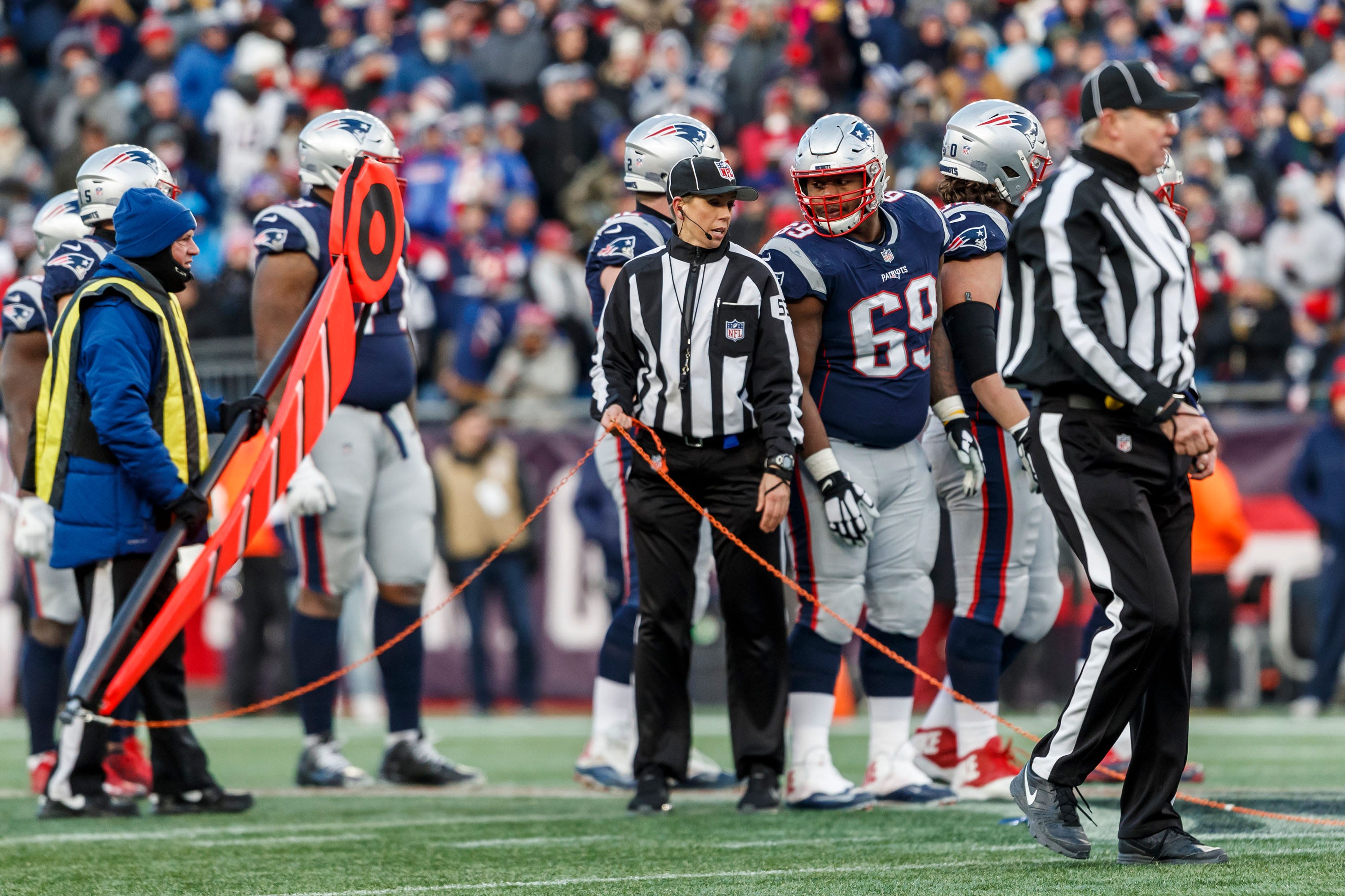 NFL implementing Sony's Hawk-Eye technology to measure line to gain in 2025