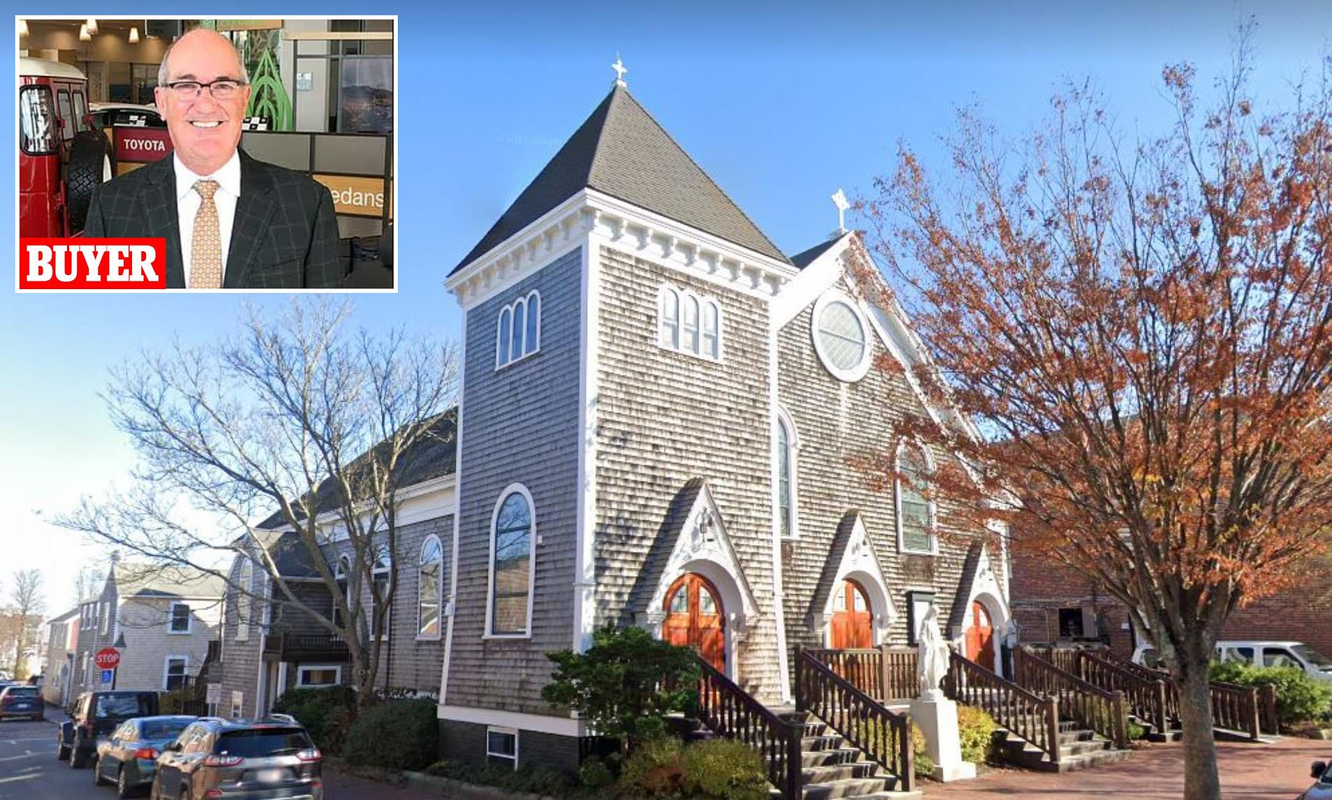 Nantucket Catholic church denies giving special treatment to tycoom