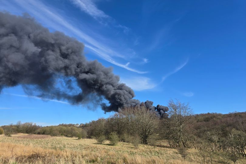 Cumbernauld fire in pictures as six injured in huge blaze