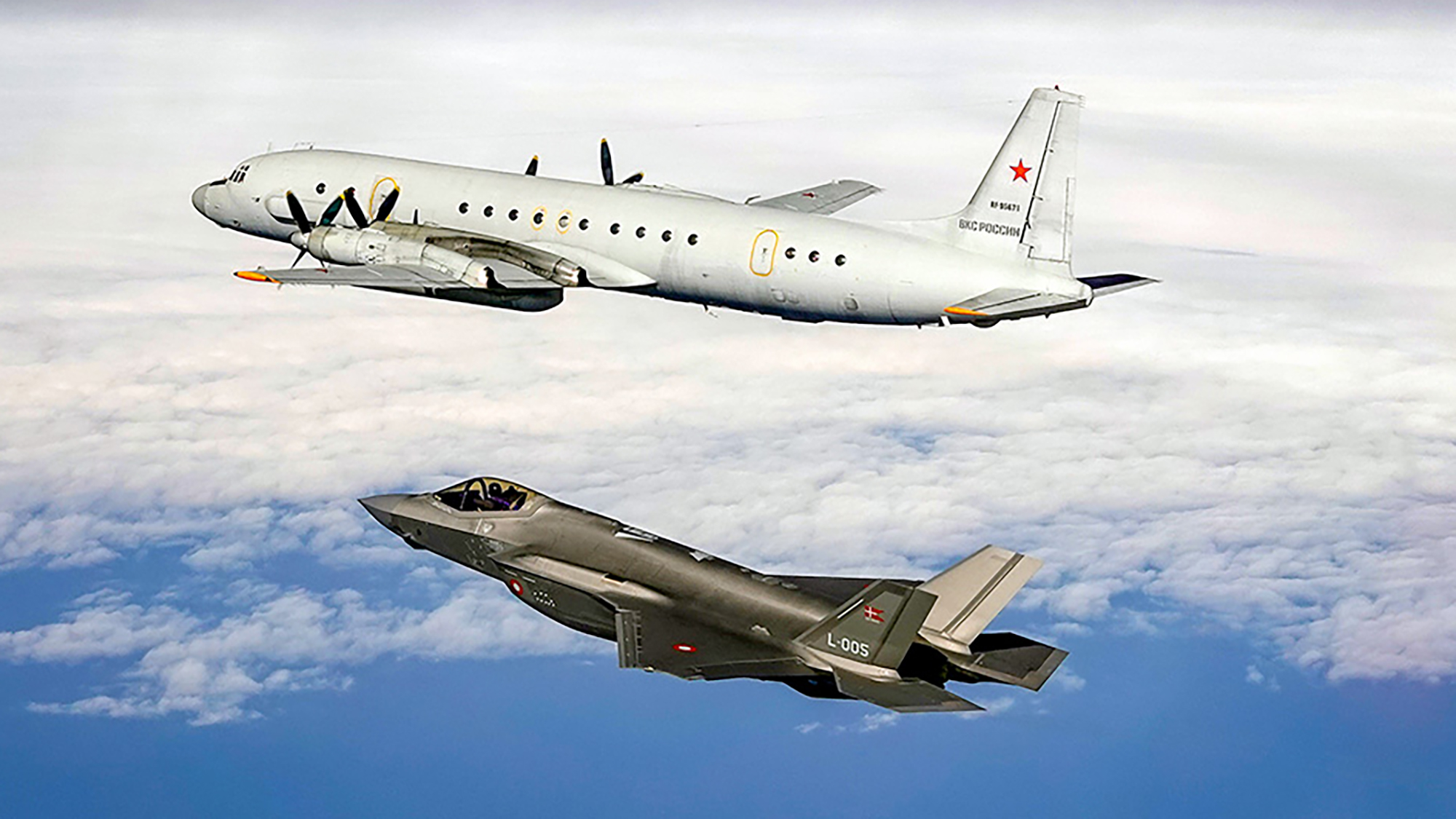 Danish F-35s Conduct First QRA Mission, Intercept Russian Spy Plane ...