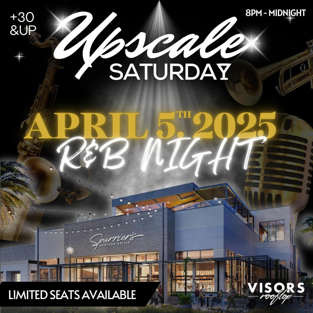 Upscale Saturday brings a sophisticated R&B experience to Gainesville on April 5th