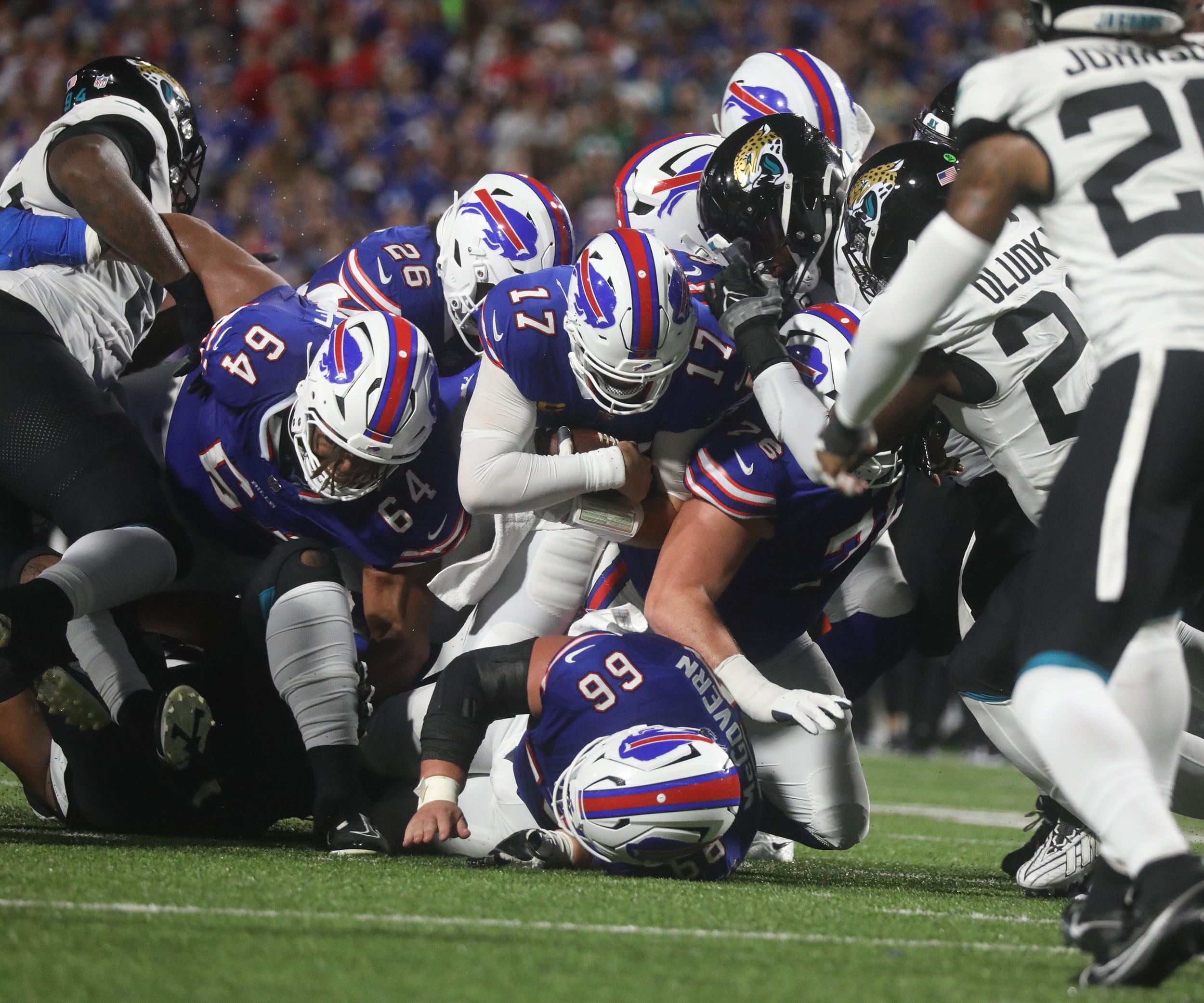 NFL moves touchbacks to 35 yard line, tables vote on tush push