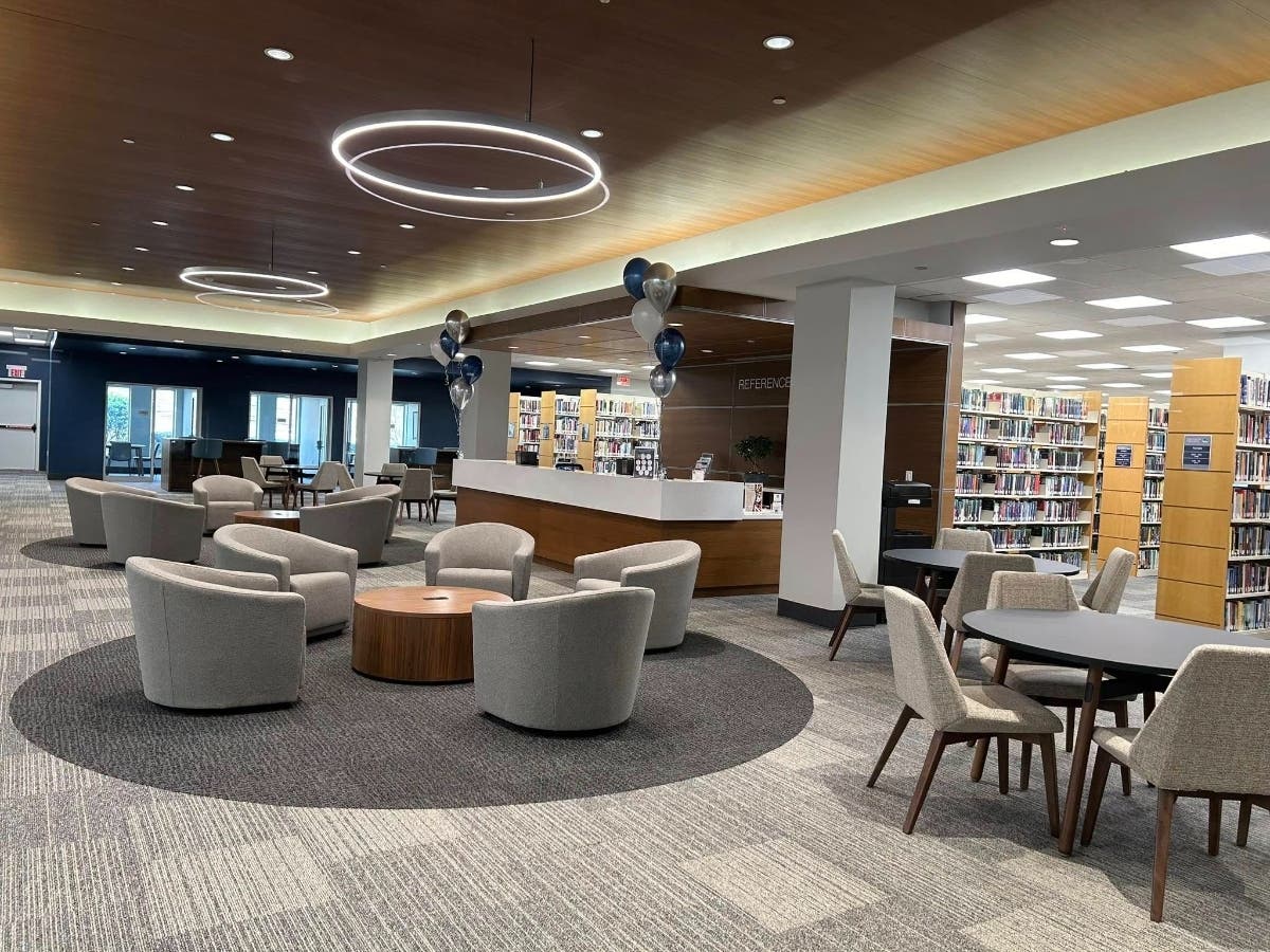 How The Renovated Middletown Library Looks Inside