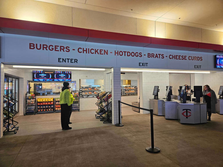 Twins unveil new market-style concessions at Sections 105 and 109 to ...