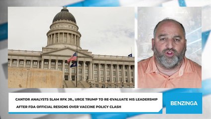 Cantor Analysts Slam RFK Jr., Urge Trump To Re-Evaluate His Leadership ...