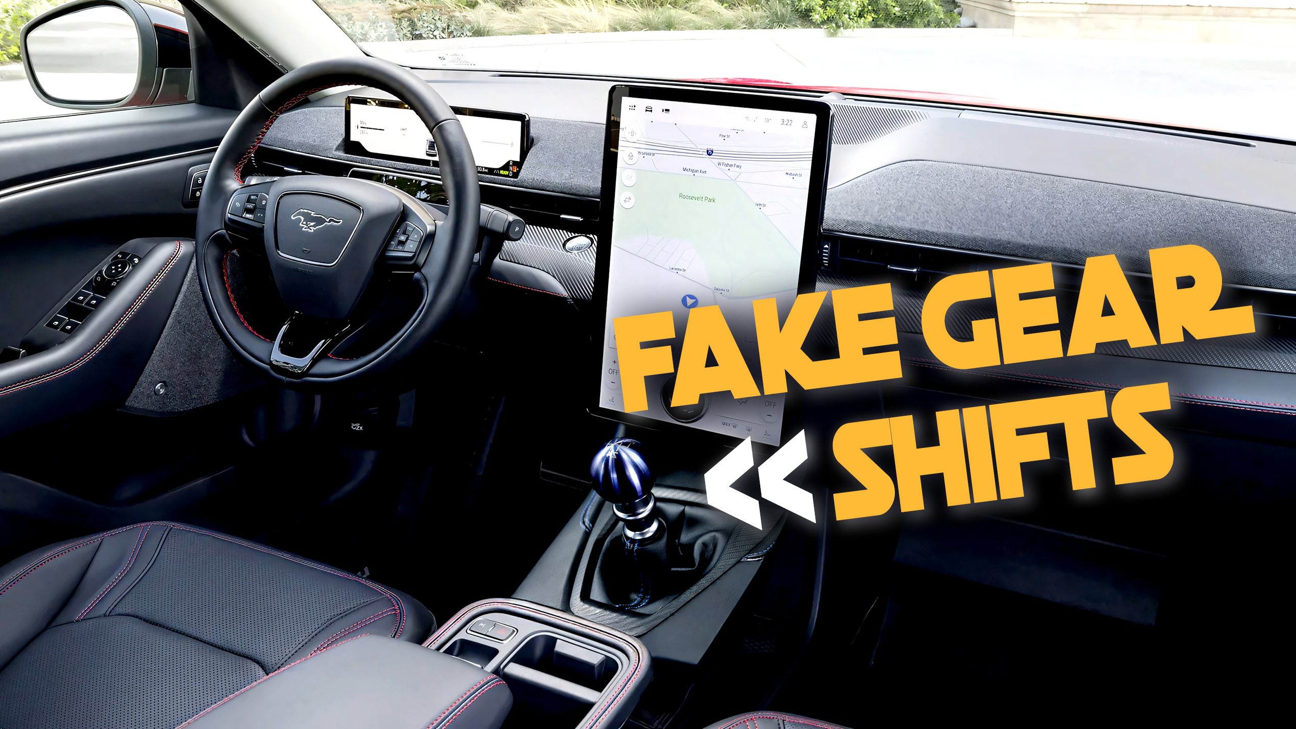 Ford Patents Fake Manual Shifter To Make EVs Feel Alive Again