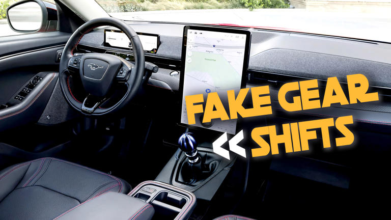 Ford Patents Fake Manual Shifter To Make EVs Feel Alive Again