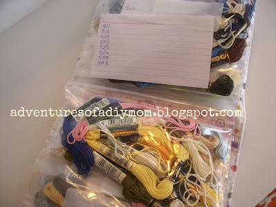 Embroidery Thread Organizer Book Tutorial