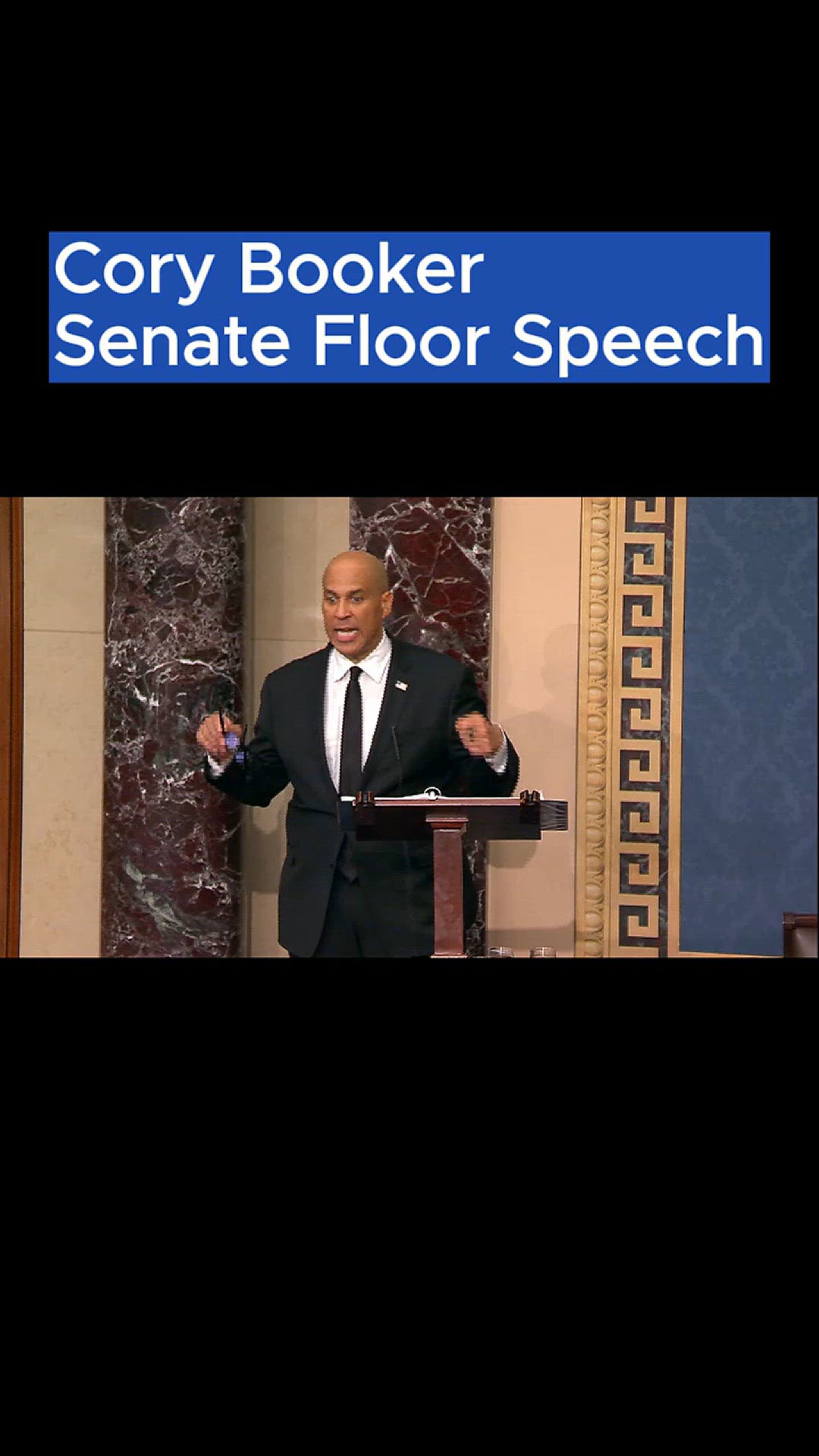 Booker's marathon Senate speech criticizes deportation of Maryland father
