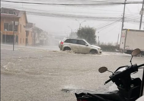 Tormenta en Cuenca: inundaciones, árboles caídos y caos vehicular