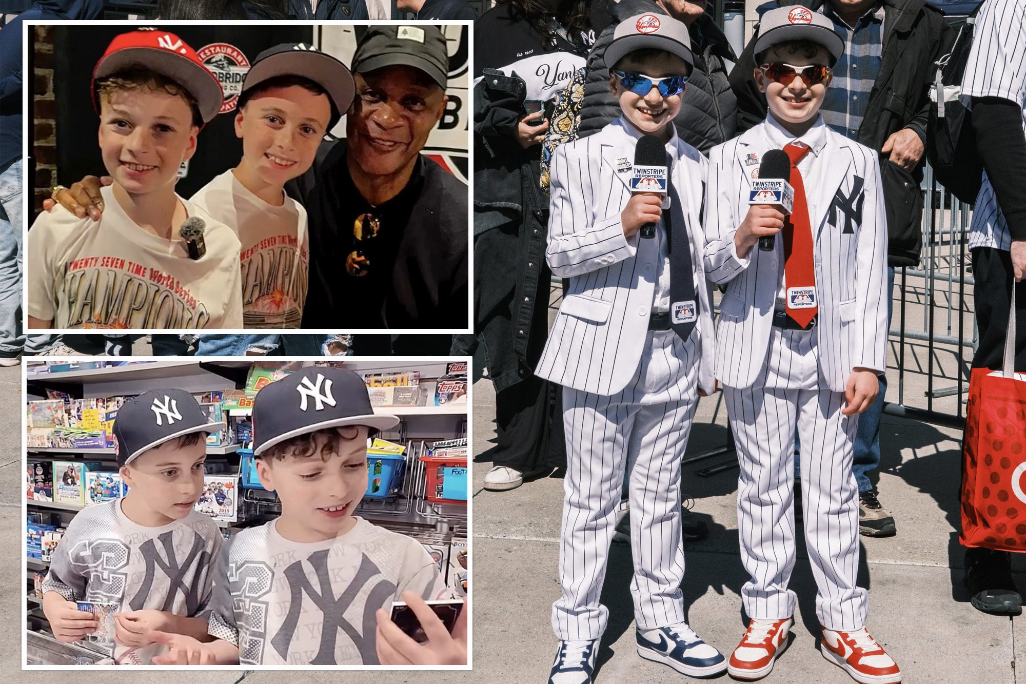 Meet The Twinstripe Reporters: Adorable 10-year-old Yankees fans ...