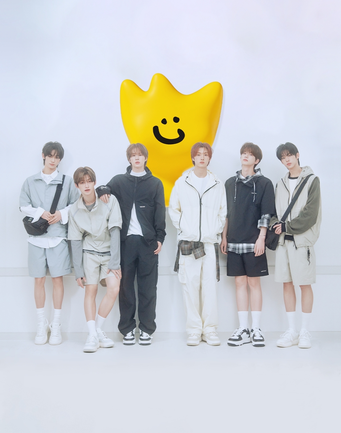 TWS, 4월 컴백 앞두고 캐주얼 의류 모델 발탁