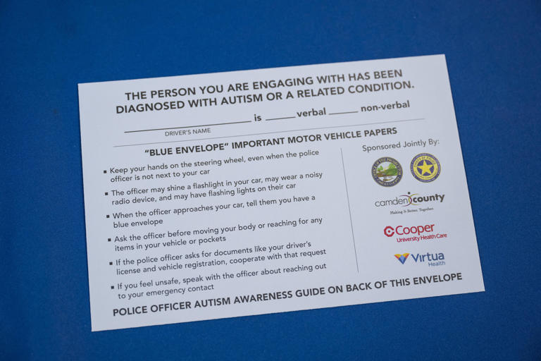 What is the Blue Envelope Program? Camden County initiative to aid ...