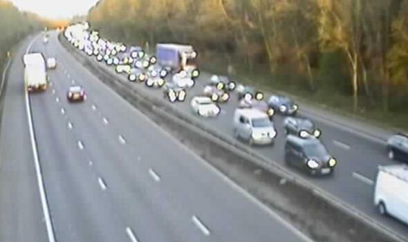 Major UK motorway requires overnight resurfacing following collision