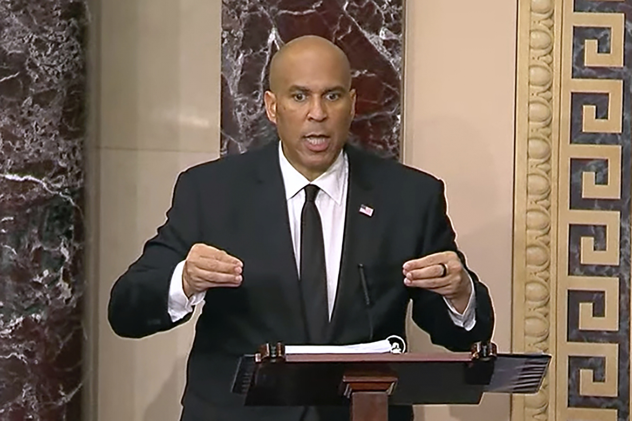 Longest Filibusters in History: Cory Booker Goes Overnight in Trump Protest