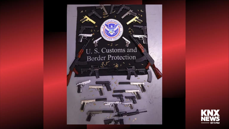 Feds announce seizure of large shipment of replica firearms in L.A.
