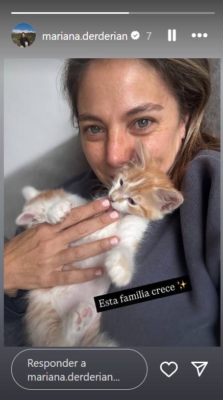 “Esta familia crece”: Mariana Derderián alegra a sus seguidores con luminosa noticia