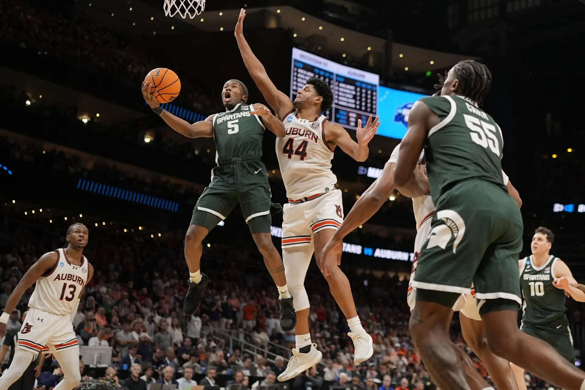 NCAA basketball: Michigan State's Tre Holloman, Gehrig Normand enter ...