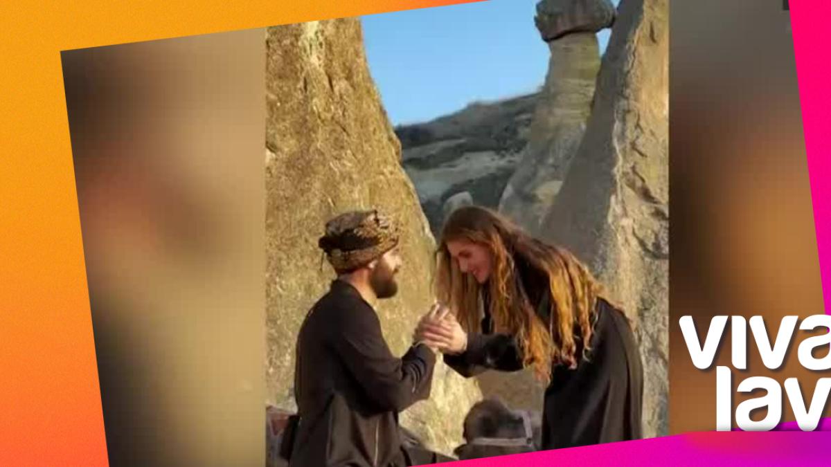 Adrián Di Monte se compromete con Nuja Amar